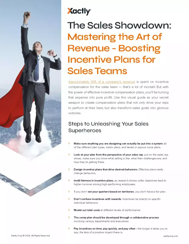 Motivate Sellers with Effective Sales Incentive Compensation Plans | Xactly